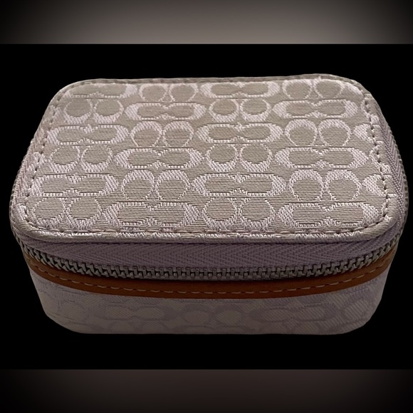 Coach | Bags | Nwt Coach Lilac Signature Pill Box | Poshmark